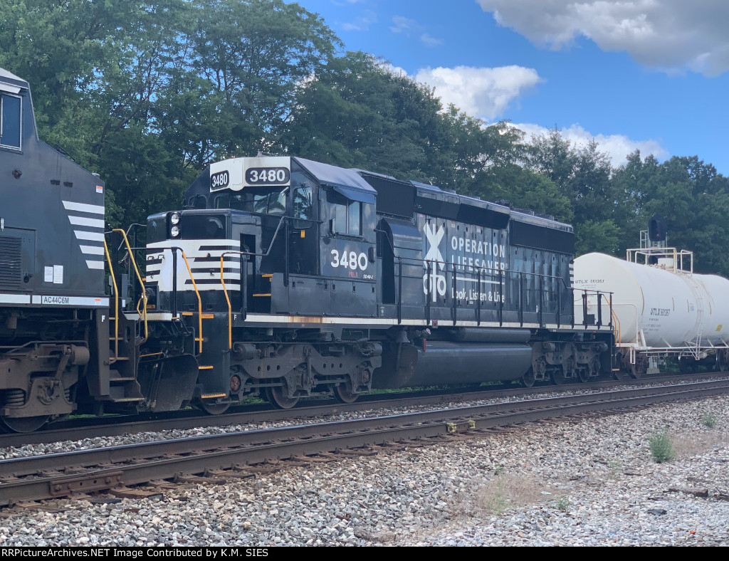 PRLX ex-NS SD40-2 (OLS) # 3480